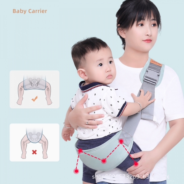 Địu bế em bé một vai đơn giản thoáng khí QM601